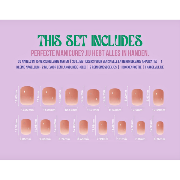 FREAKY NAILS GELNAGELS PRESS-ON SPICE UP NUDE ♥ – Morselt mode